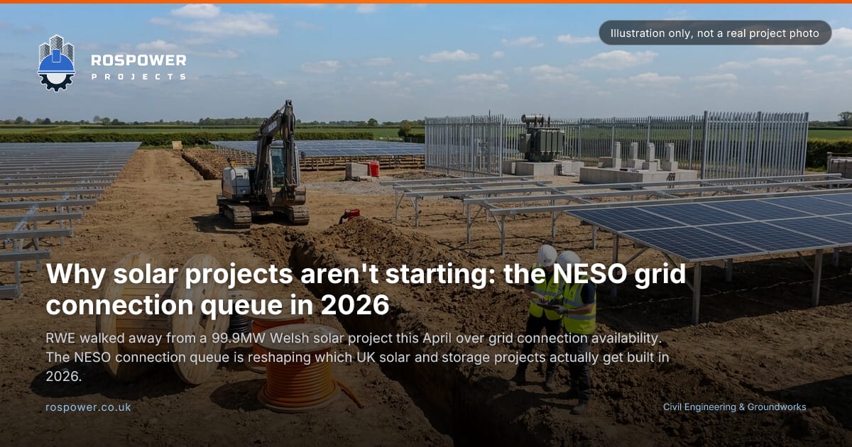 NESO grid connection queue: 2026 - Rospower